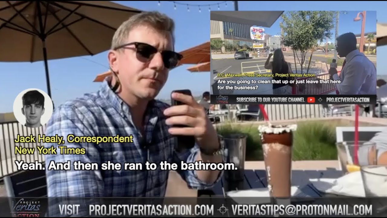 NYT Reporter Jack Healy SURPRISED to Speak With O'Keefe For Comment on ...