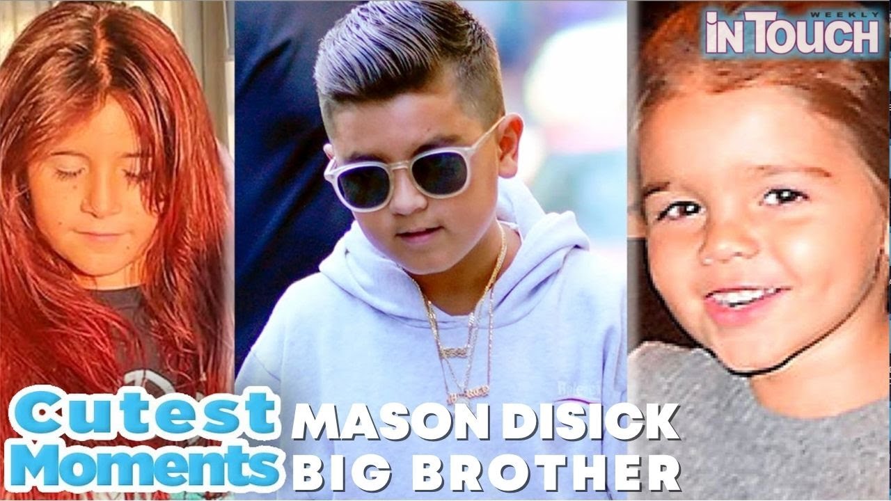 Mason Disick Cutest Big Brother Moments! - Penelope & Reign Disick ...