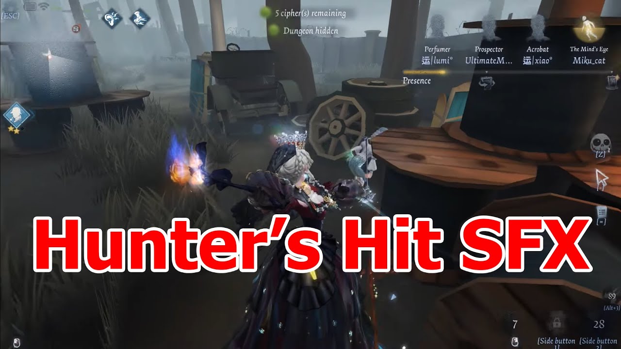 [Identity V SFX] Hunter's Hit - YouTube