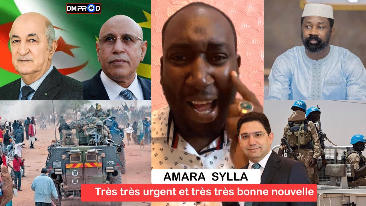 AMARA SYLLA : Très très urgent et très très bonne nouvelle - YouTube