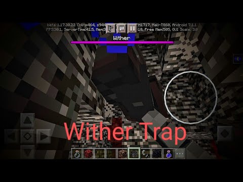 The Nether Edition Wither Trap in Minecraft - YouTube