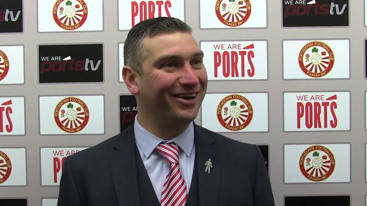 Matthew Tipton Post Match Interview - Loughgall - YouTube