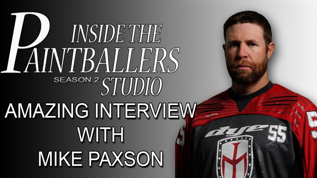 INSIDE THE PAINTBALLERS STUDIO WITH MIKE PAXSON! - YouTube