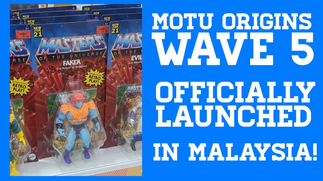MOTU ORIGINS WAVE 5 - Officially Launched In Malaysia! The Evil-Lyn ...