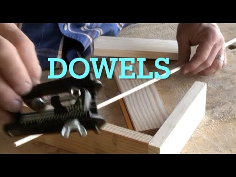 What are dowels and the doweling jig? - YouTube