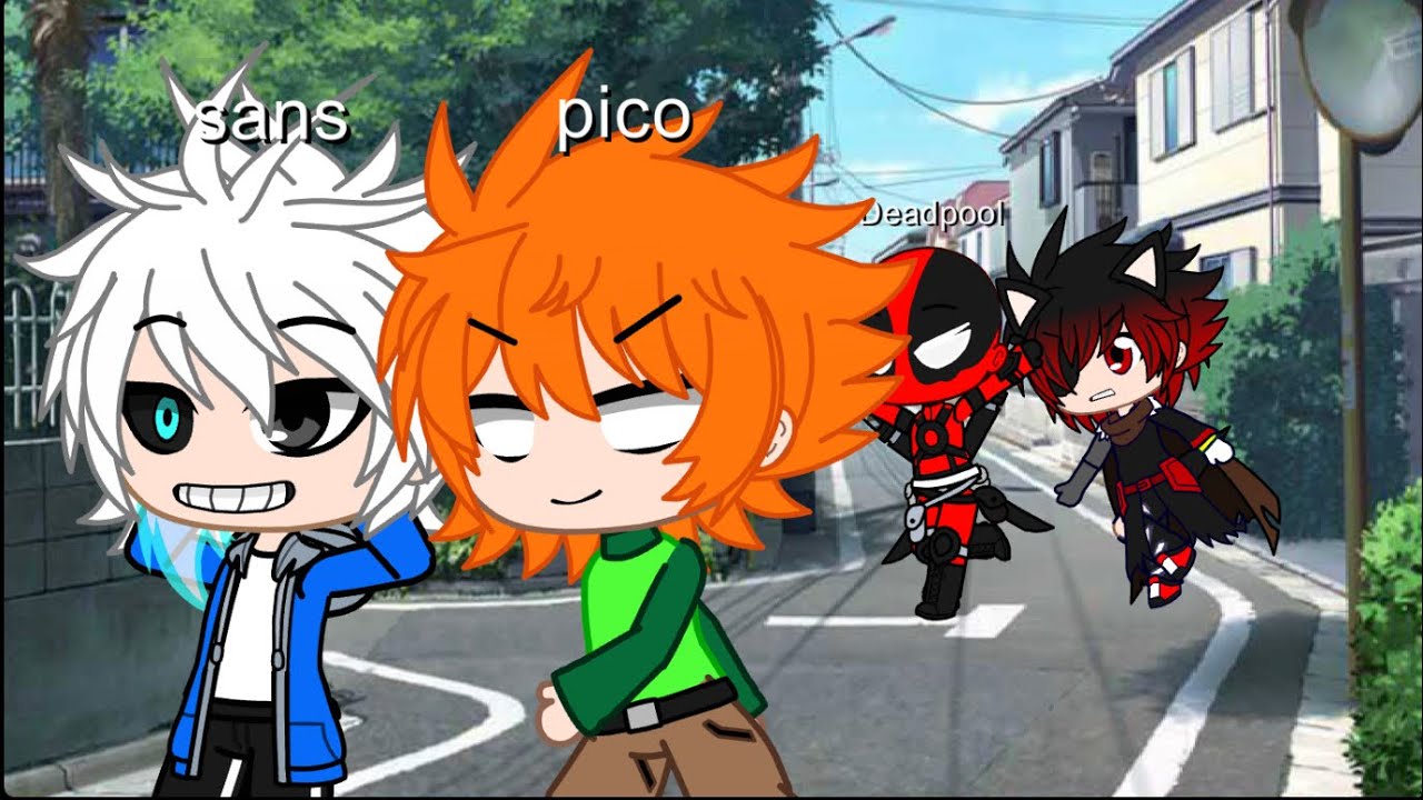 Pico steals your meme |fnf gacha club| - YouTube