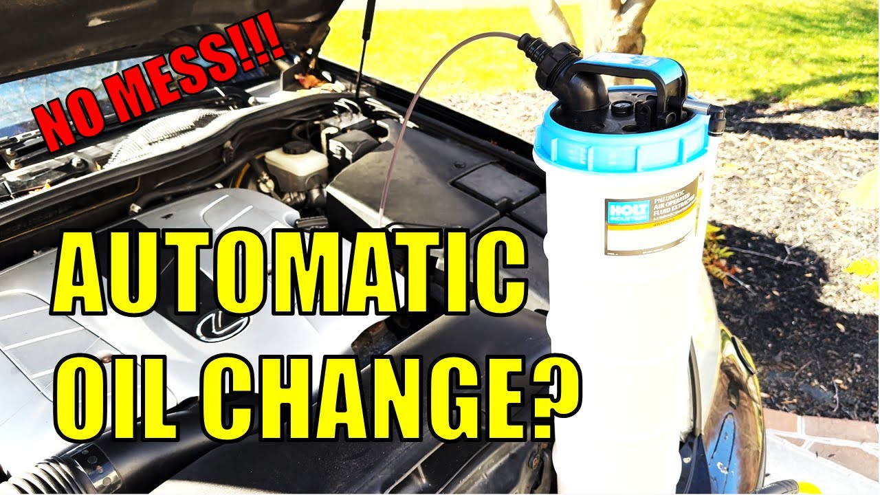 Easiest Oil Change | Fluid Extractor - YouTube