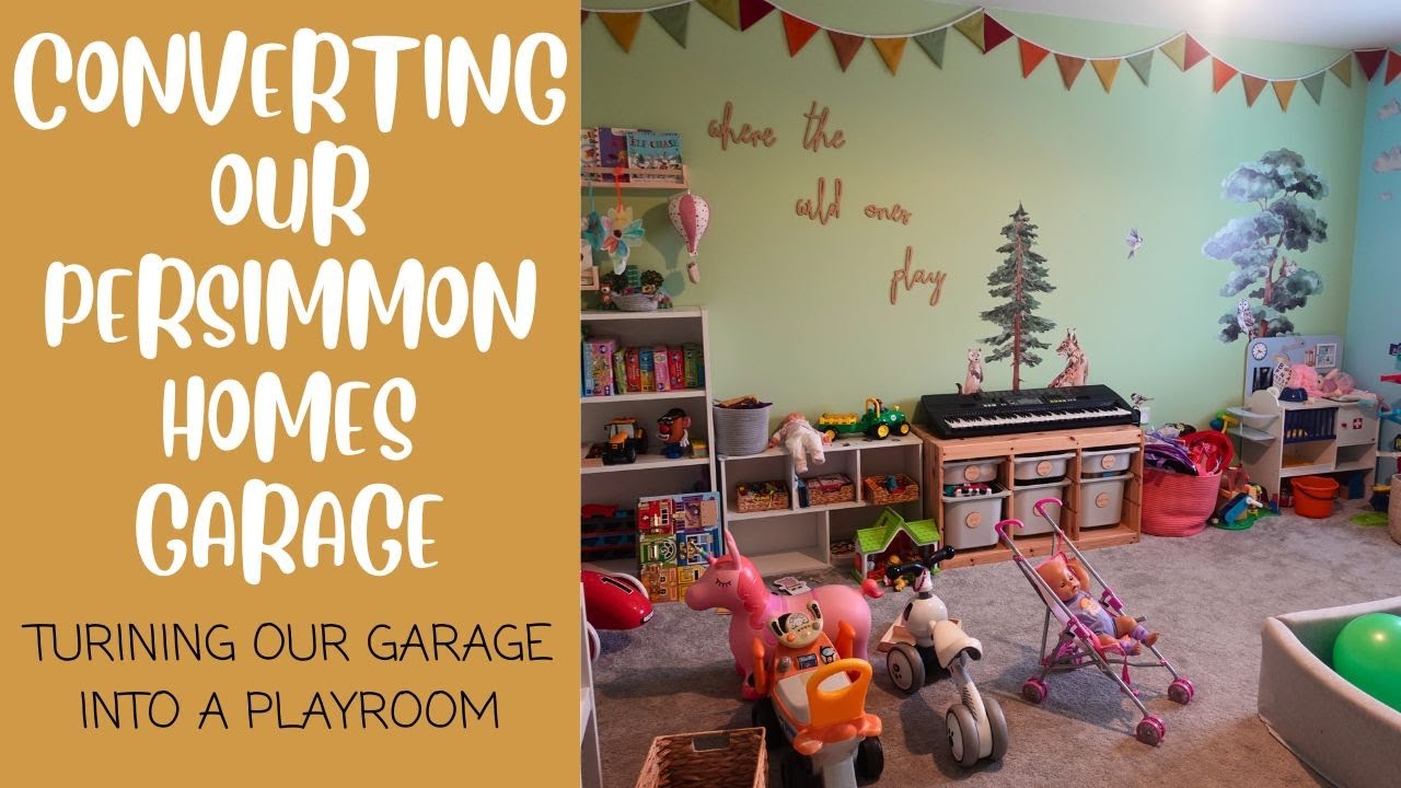 CONVERTING OUR PERSIMMON HOMES GARAGE | LONGFORD - YouTube