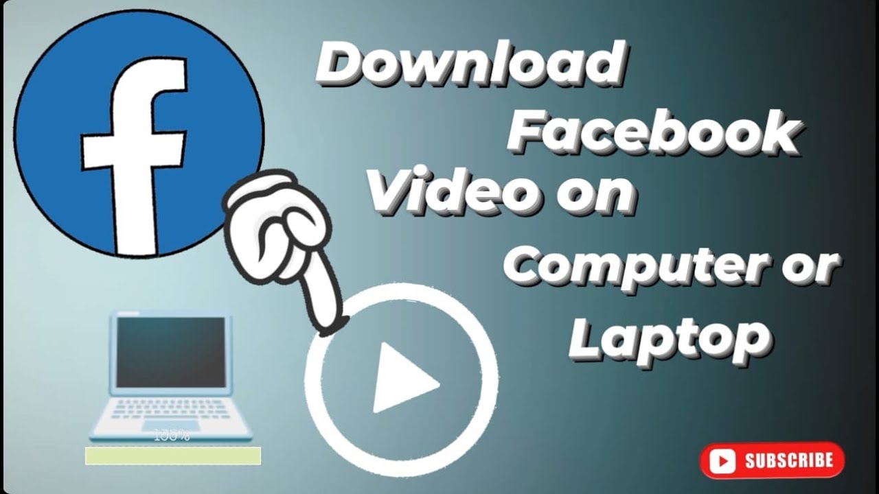 How to download video from Facebook to Computer or Laptop 2024 - YouTube
