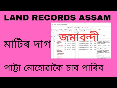 How to Download Jamabandi Online in Assam 2023 | Check Assam Land ...