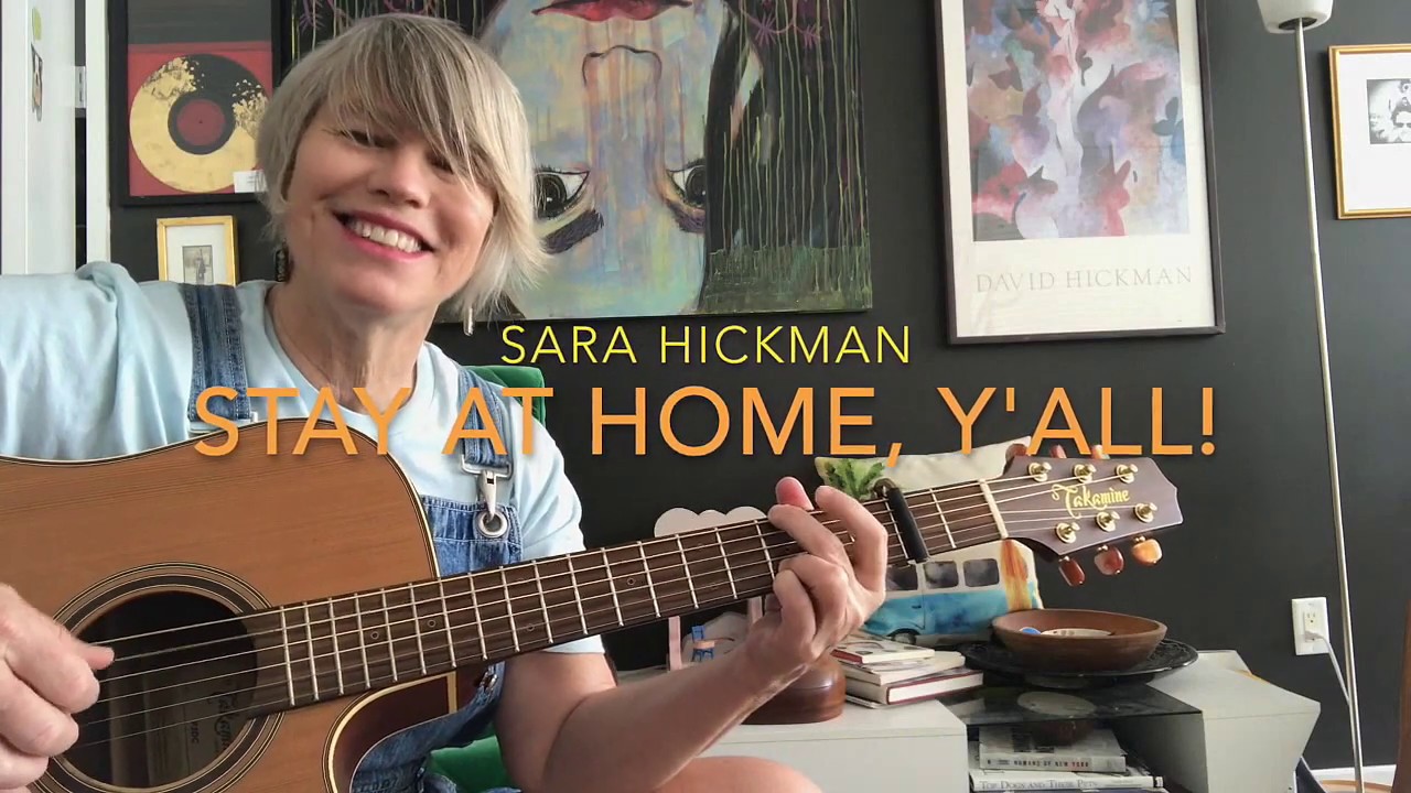 Sara Hickman Says "Stay Home, Texas" - YouTube
