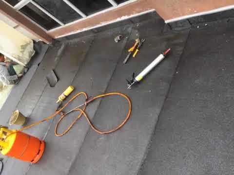 Torch on membrane waterproofing system 2 - YouTube