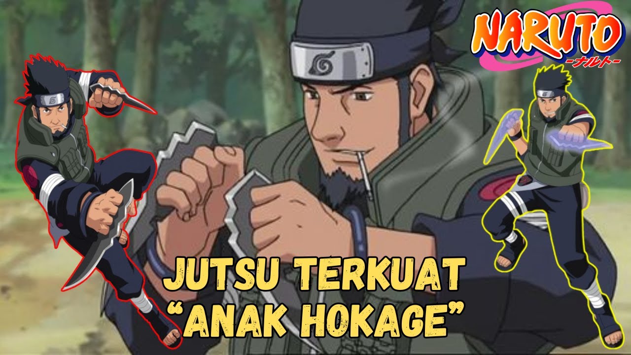 SEMUA JUTSU ASUMA SARUTOBI SI "ANAK HOKAGE" - YouTube