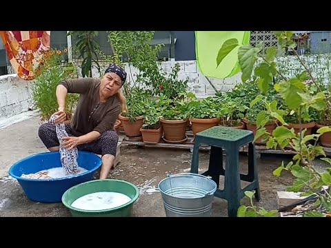 ÇAMAŞIR GÜNÜ ‼️ ELDE ÇAMAŞIR YIKAMA