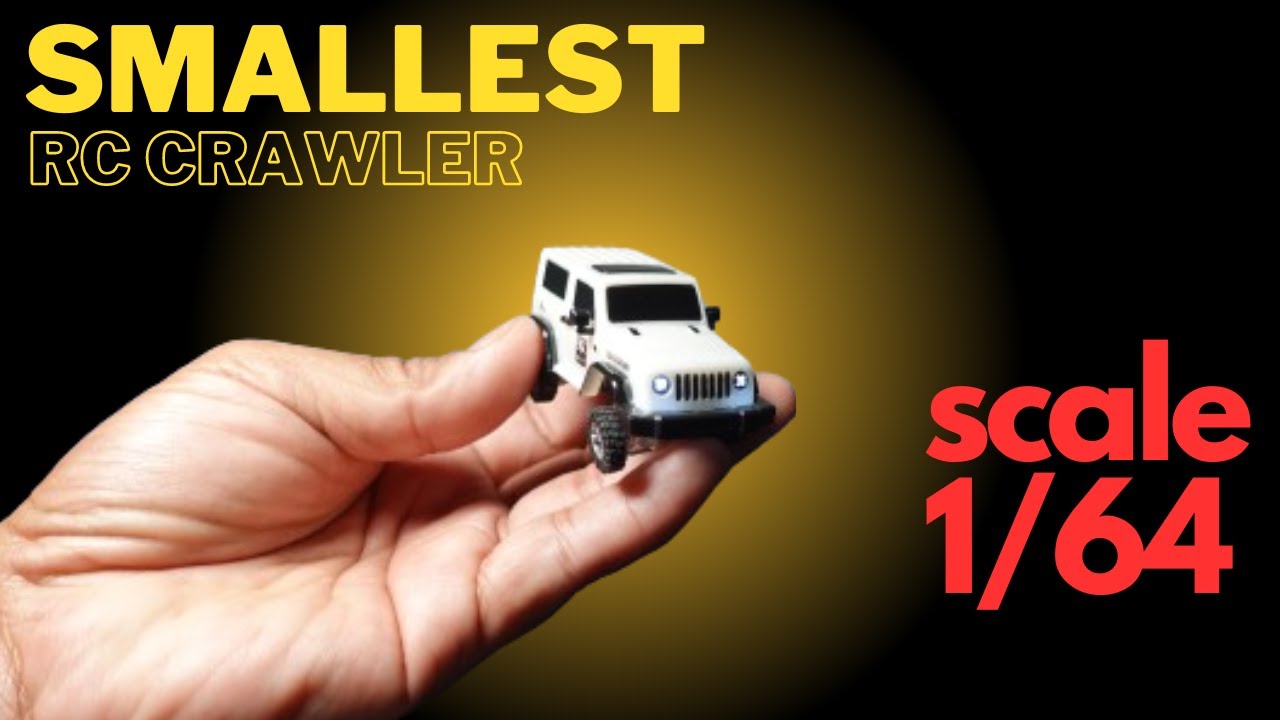 Unboxing WORLD'S SMALLEST Crawler RC Car 1/64 Scale - YouTube
