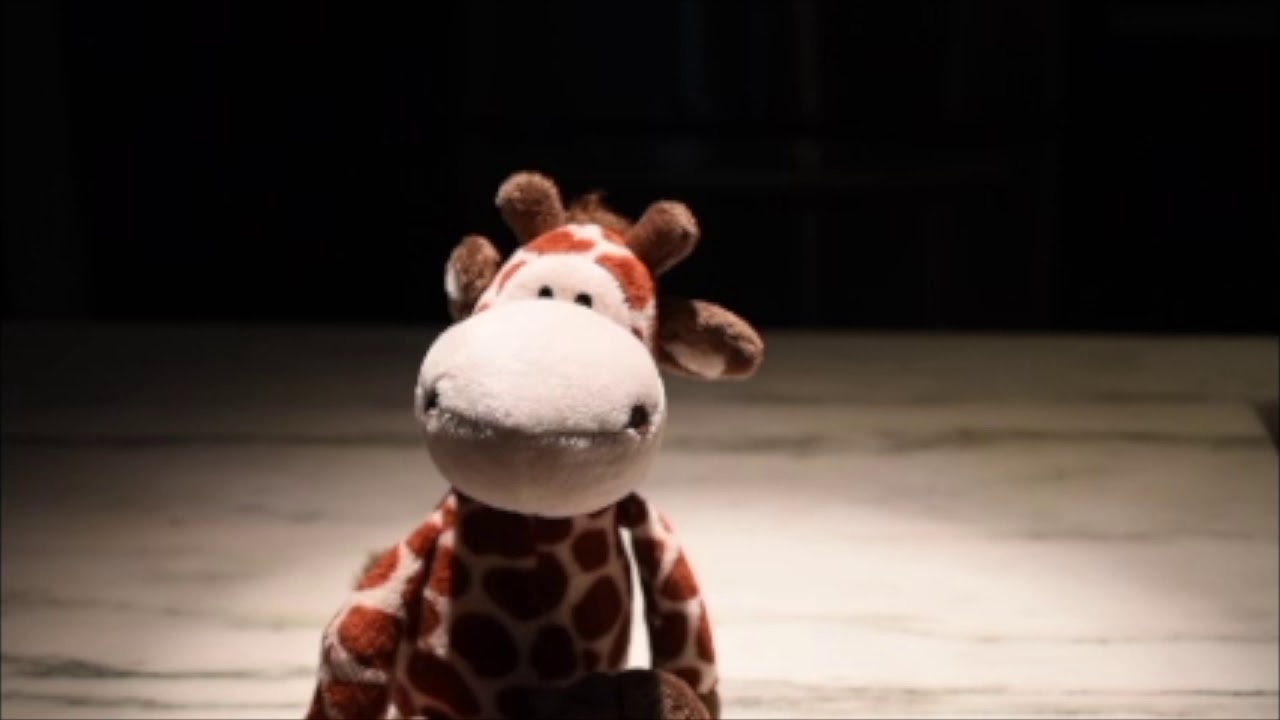 Dimples Giraffe Scary Costumes and Stories for Halloween - YouTube