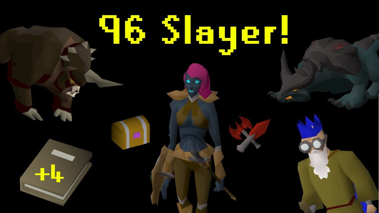 96 Slayer + 3 Rare Drops | MrBabyHandsome - YouTube