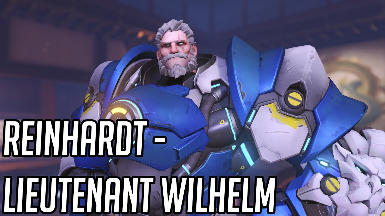Reinhardt "Lieutenant Wilhelm" Skin Showcase - Overwatch 2 - YouTube
