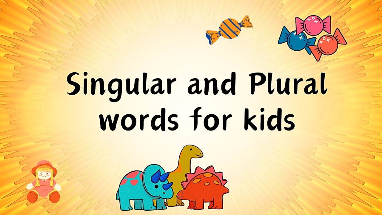 singular and plural for kids | singular and plural in English grammar ...