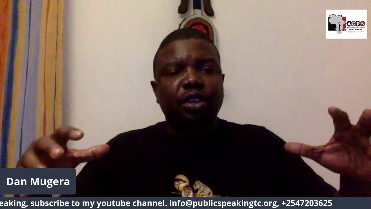 Nasaha za Uongozi na Dan Mugera 26/11/2020 - YouTube