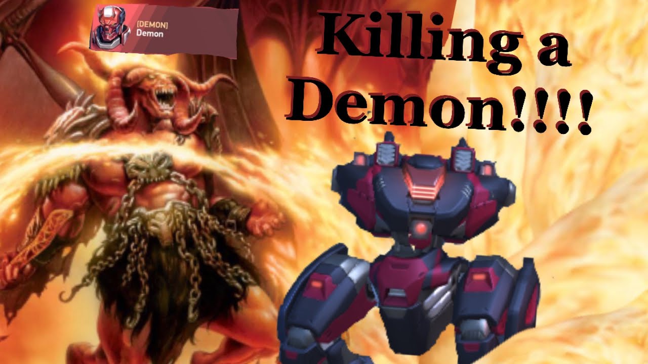 Killing A Demon In Mech Arena - Mech Arena Gameplay - YouTube