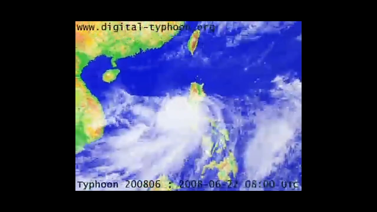 Typhoon Fengshen (Frank) [2008] - YouTube