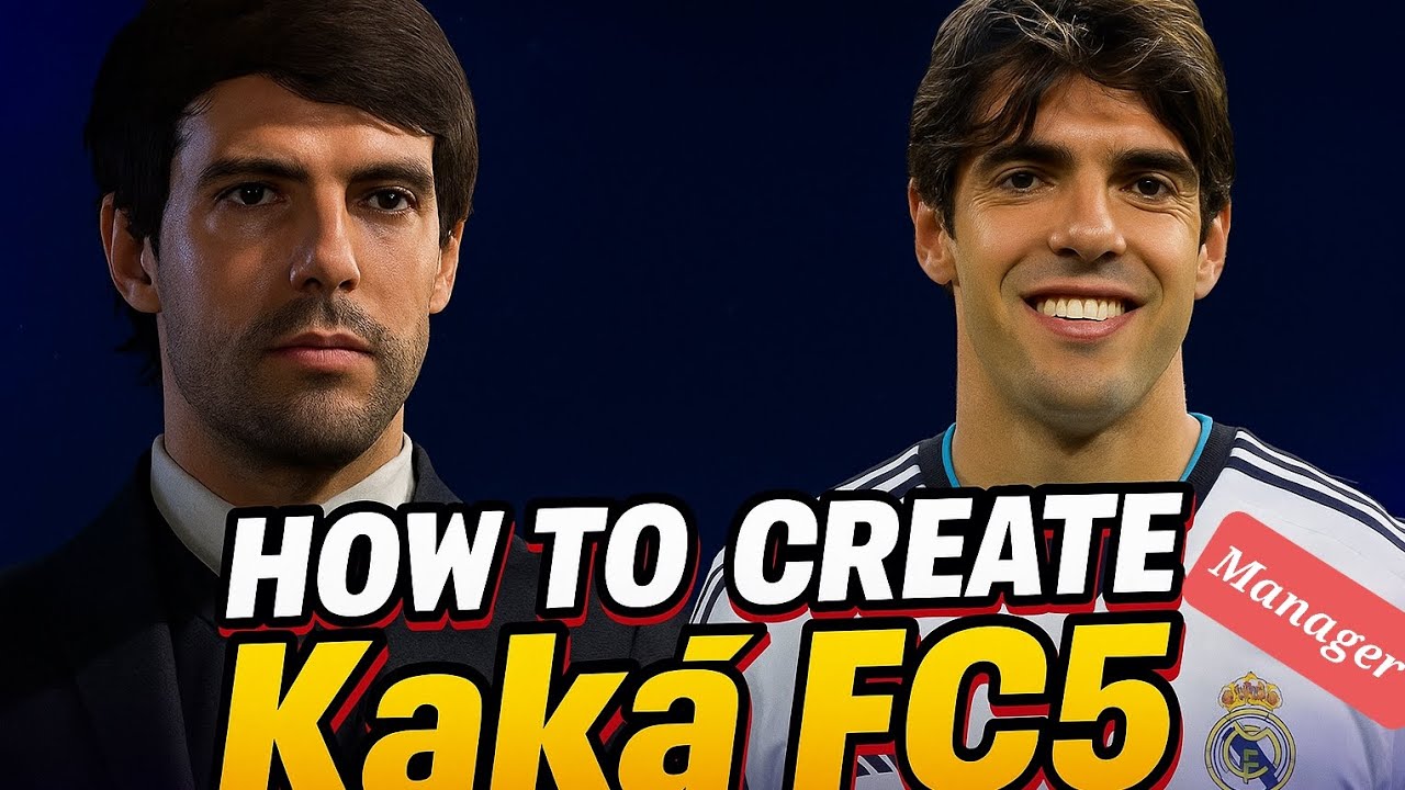 How To Create Kaka ( Manager ) Fc25 | ساخت کاکا مربی فوتبال Fc25 - YouTube