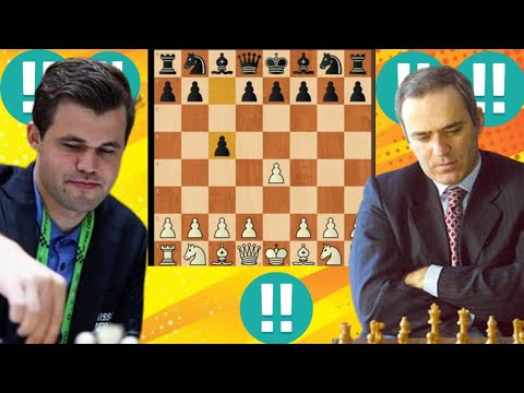 Most thinking chess game 37, Magnus Carlsen vs Garry Kasparov - YouTube