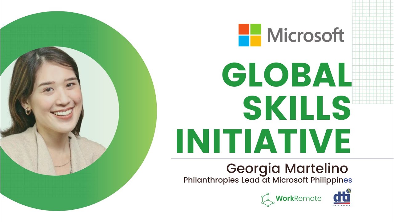 Microsoft Global Skills Initiative - WorkRemote - YouTube