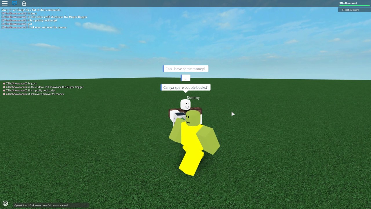 Roblox Script Showcase Episode#415/Mugex Begger - YouTube