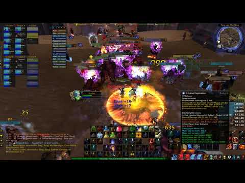 WoW Classic - 20 Mages Wipe Horde Raids infront of AQ40 - YouTube