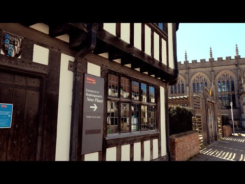 The Seven Ages of Shakespeare: Stratford-upon-Avon Walking Tour [春のストラトフォードアポンエイボンのシェイクスピアウォーク]