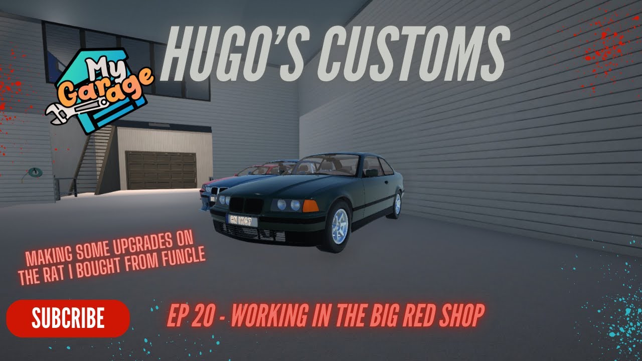 My Garage: EP 20 - Working in the Big Red Shop - YouTube