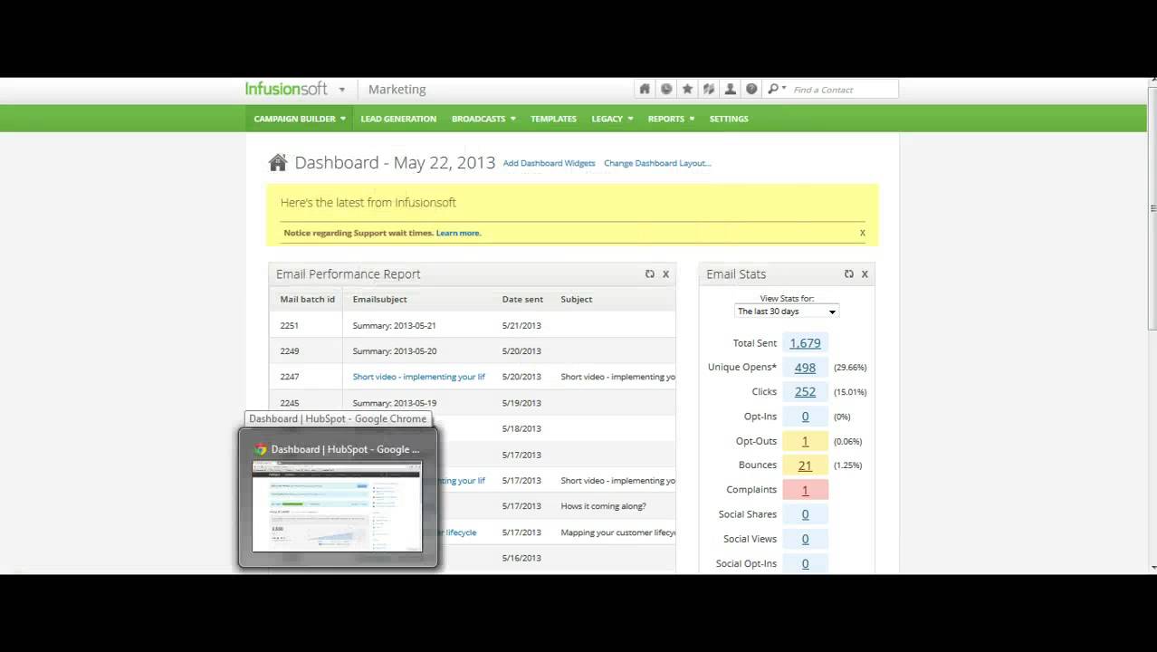 infusionsoft & hubspot - YouTube