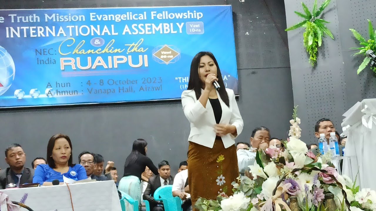 Lalparzo// Krista zarah ka hamṭhatna. 6/10/2023 Vanapa hall Aizawl ...
