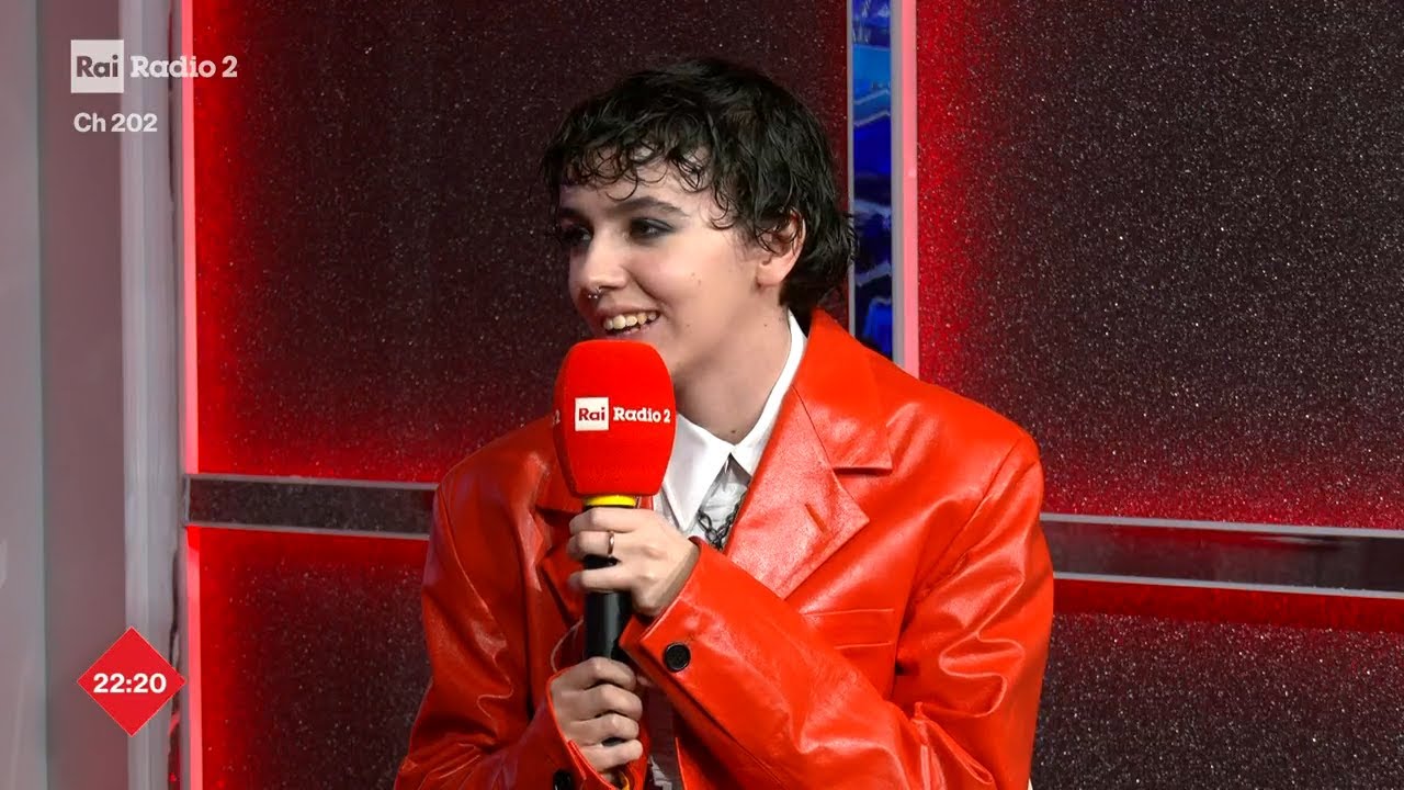 Intervista ad Ariete - Radio2 a Sanremo - YouTube