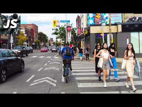 The Entire Bloor-Danforth Bikeway | Toronto Ride (July 2022) - YouTube
