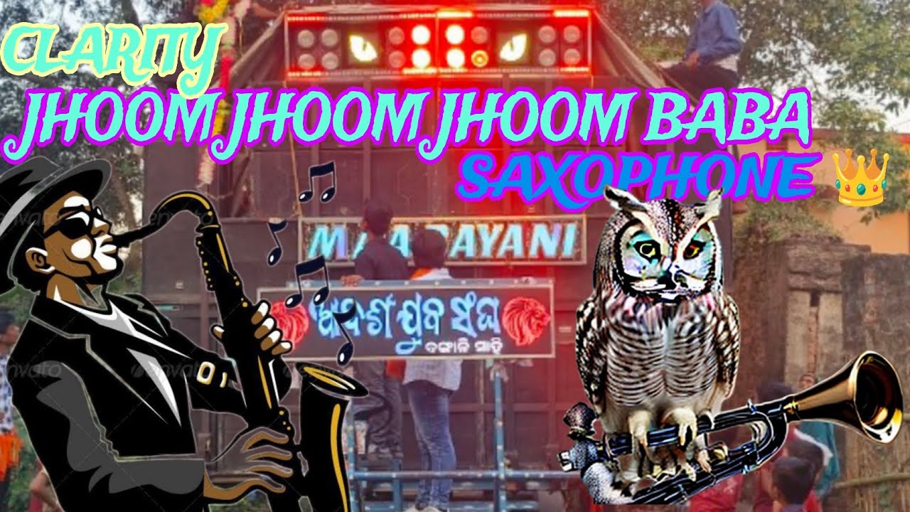 JHOOM JHOOM JHOOM BABA PLAY IN ️ SAXOPHONE SONG||MAA BAYANI MUSICAL ...