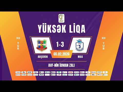 AÇ YÜKSƏK LİQA | XII TUR | ABŞERON - MİLLİ AVİASİYA AKADEMİYASI | QADINLAR ( 05.02.2026 )