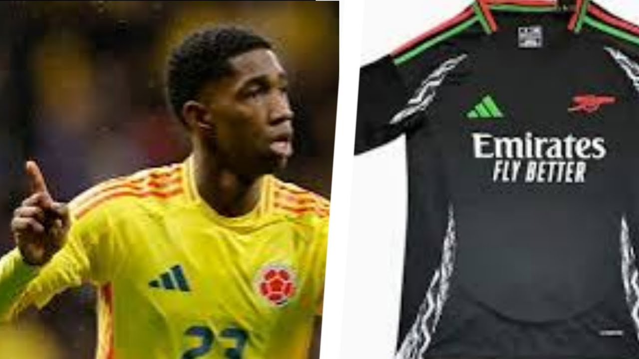 Arsenal Away kit Launch | Yaser Asprilla | Riccardo Calafiori | Leon ...