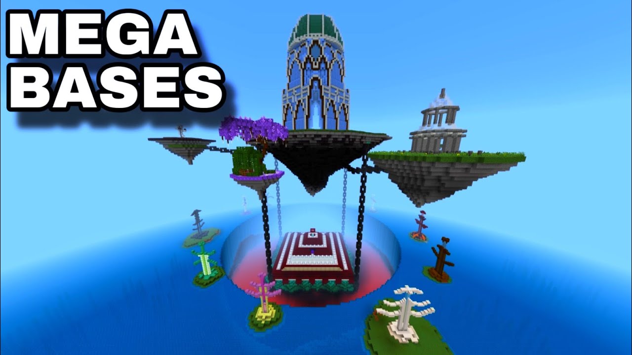 HOW TO MAKE MINECRAFT MEGA BASES | Aquatic14 - YouTube