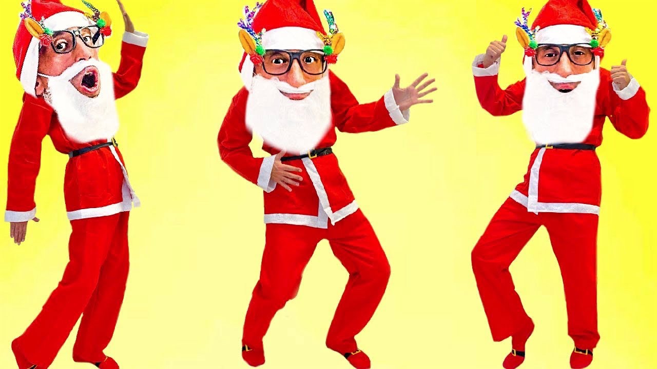 A Ram Sam Sam Song | Dance Kids Songs | Santa Pretend Play with Elves ...