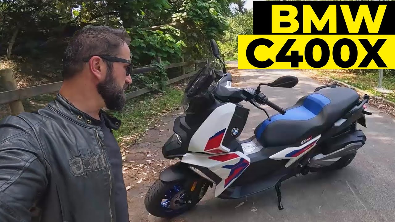 TESTAMOS O BMW C400X: impressões, detalhes técnicos e preços - YouTube