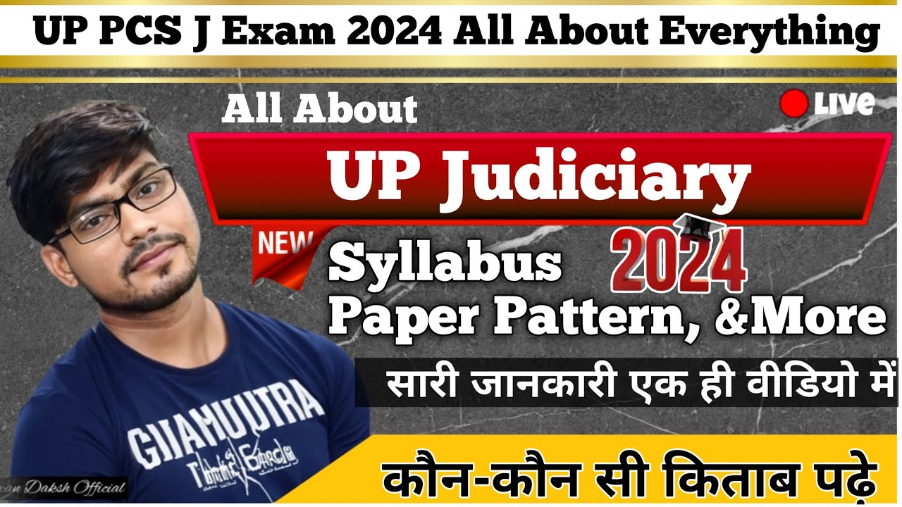 All About UP Judiciary 2024 | New Syllabus, Pattern of UP PCS J Prelims ...