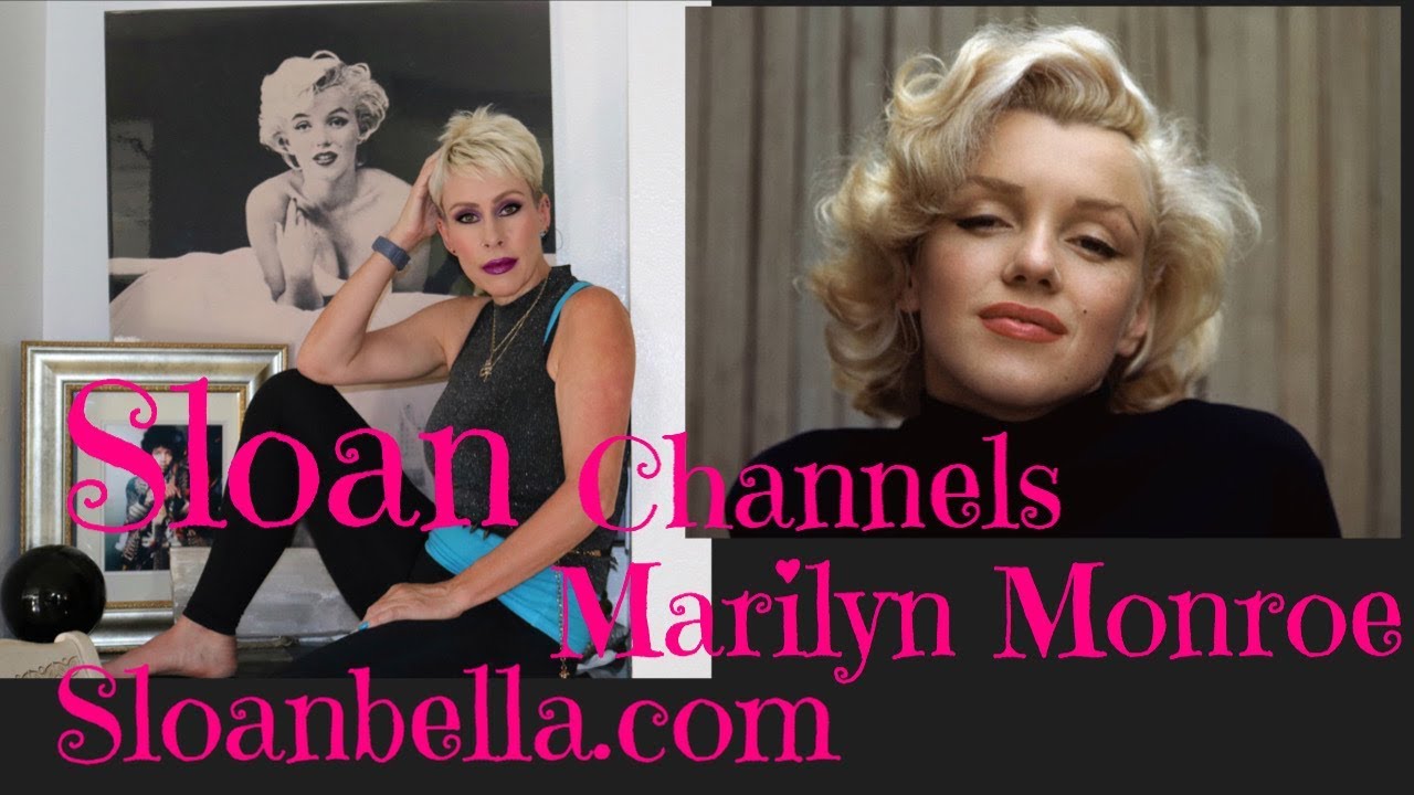 Sloan Channels Marilyn Monroe - YouTube