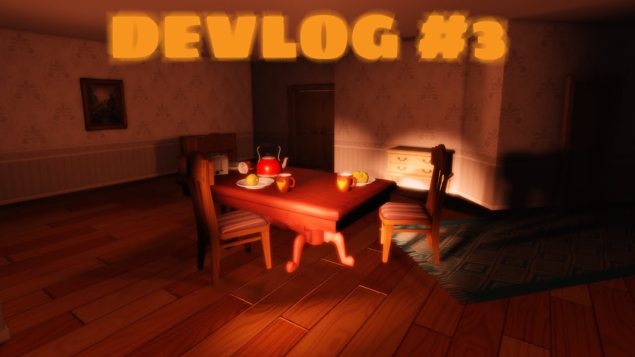 Hello Neighbor Prototype Remake #devlog 3 [90% of items done, House ...