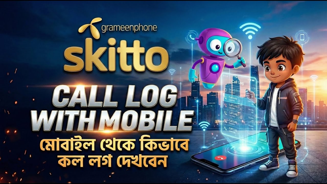 Skitto Sim Call Log | কিভাবে স্কিটতো সিম এ কল ডিটেইল পাবেন | মোবাইল ...