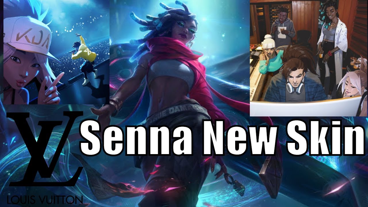 League Of Legends x Louis Vuitton CRAZY NEW skins! (Senna New Skin and ...