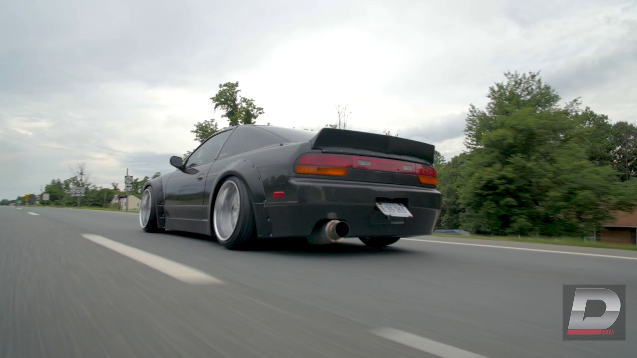 1992 Grey Rocket Bunny 180SX from Driver Motorsports - YouTube