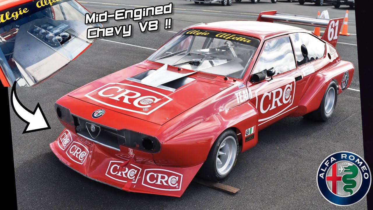 Italian meets American: 5.0L V8 Mid-Engined '79 Alfa Romeo GTV || The ...